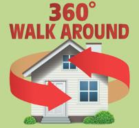 360 Degree Walk Around Videos | House Plans and More